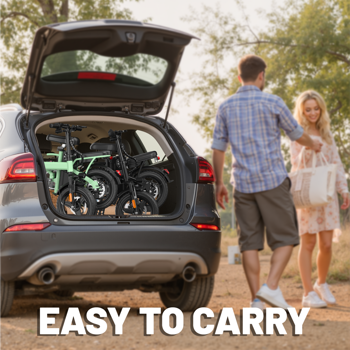 14Inch Folding Power Bicycle Lithium Electric Car Small Ultra-Light ...